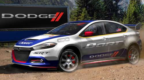 Four reasons Travis Pastrana's new Dodge Dart race car is such a big ...